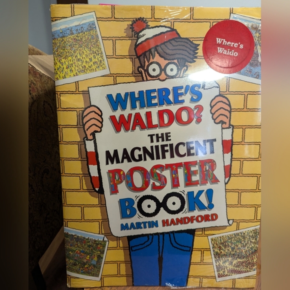 waldo | Toys | Wheres Waldo The Magnificent Poster Book By Handford ...
